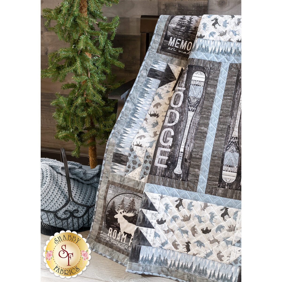 Modern Hunting Lodge Quilt Pattern