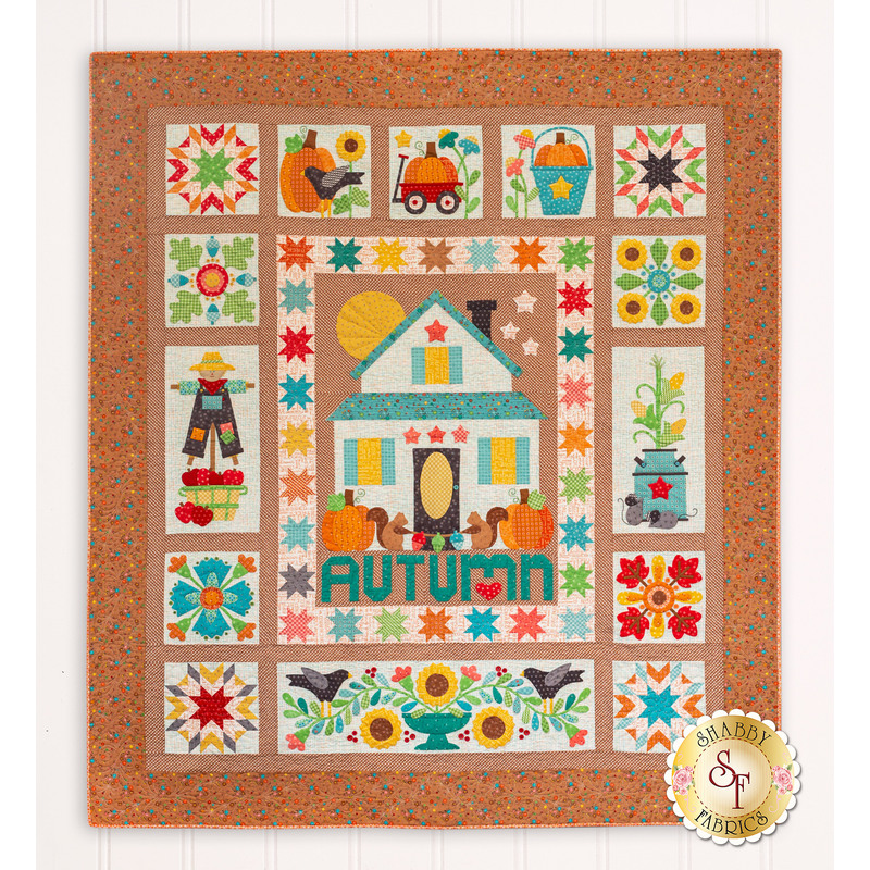 Autumn Love Quilt Kit - Sew Along by Lori Holt | Shabby Fabrics